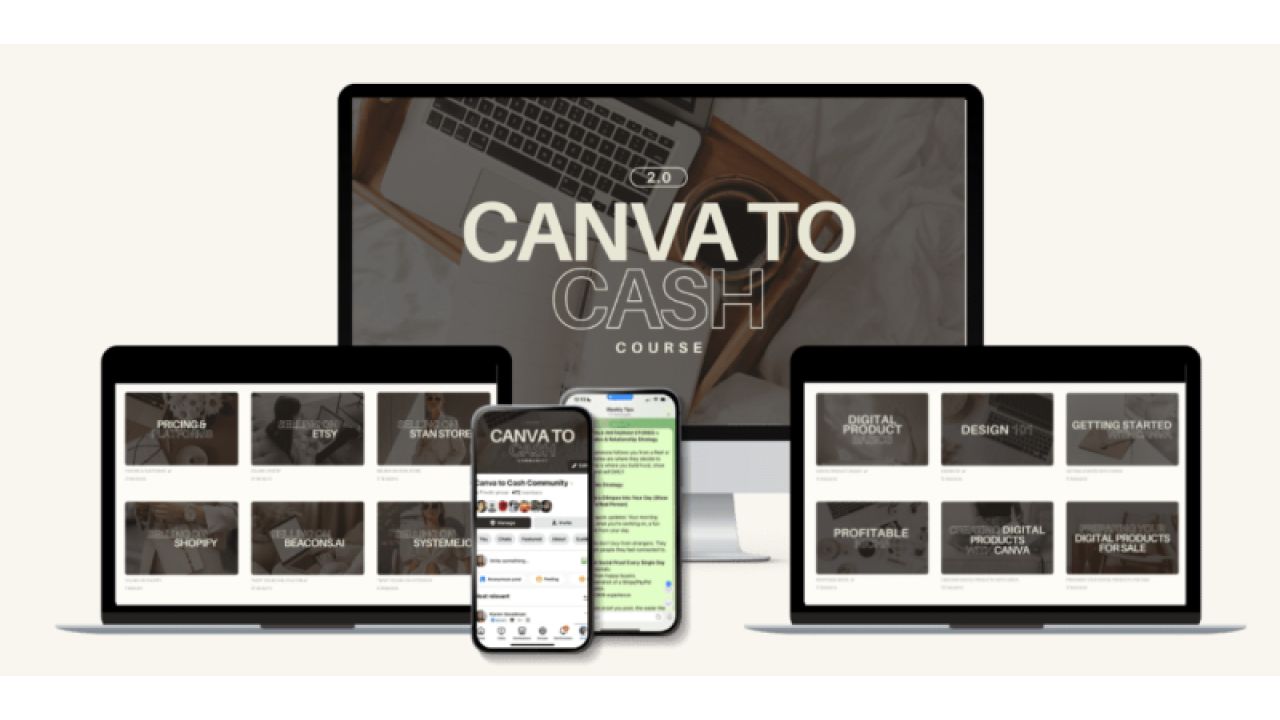 Canva to Cash 2 - Karen Goodman Download - Download Cursos Grátis ...